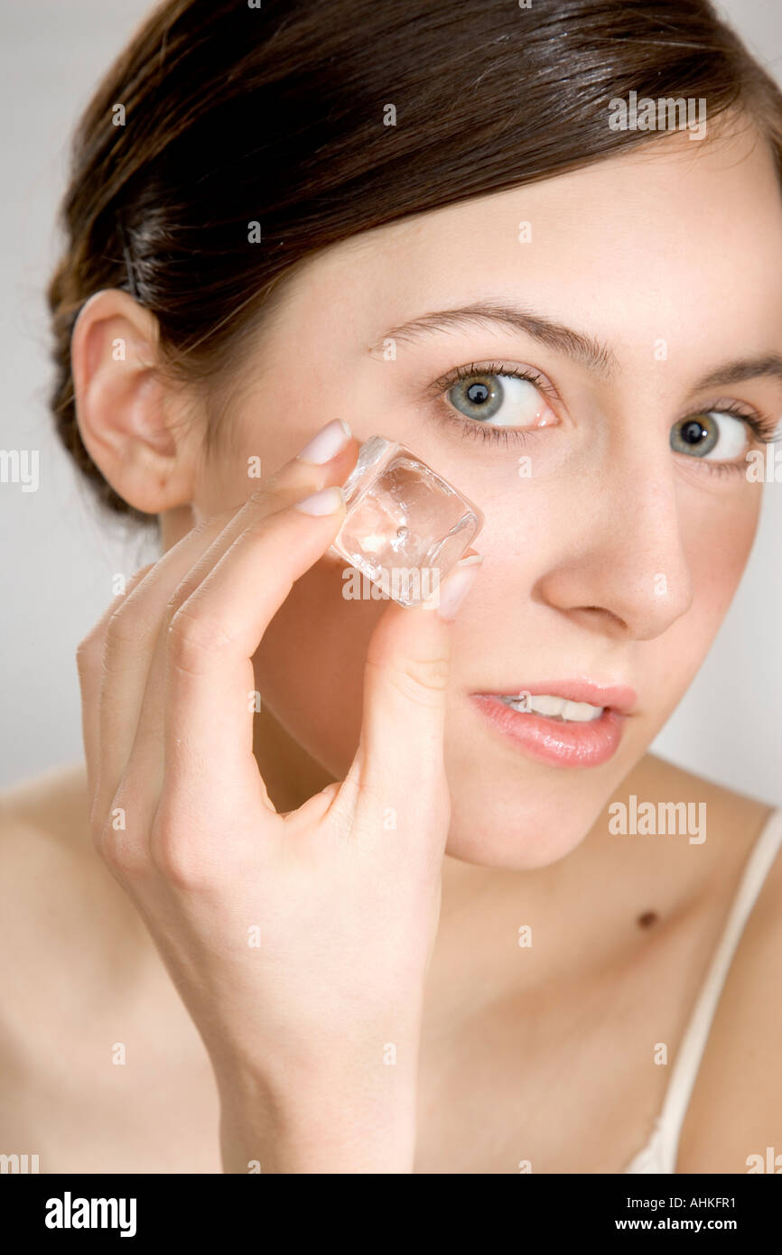 Body care person procedure touch touching woman hi-res stock ...