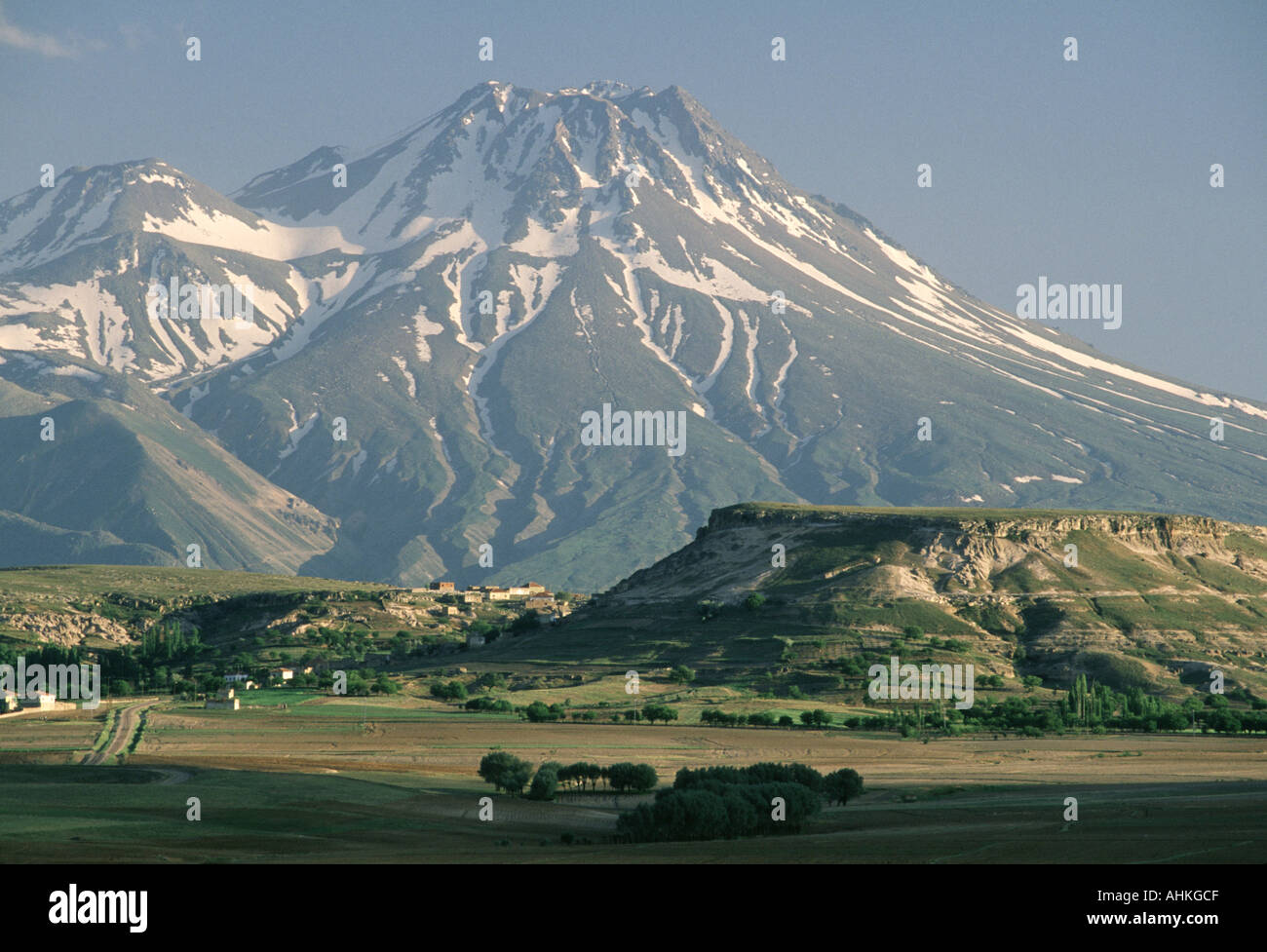 Mt Hassan Cappadocia Turkey Stock Photo - Alamy
