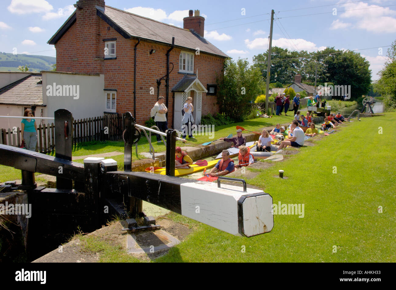 Participants in the Annual Dinghy Dawdle Day Montgomery Canal Waiting ...