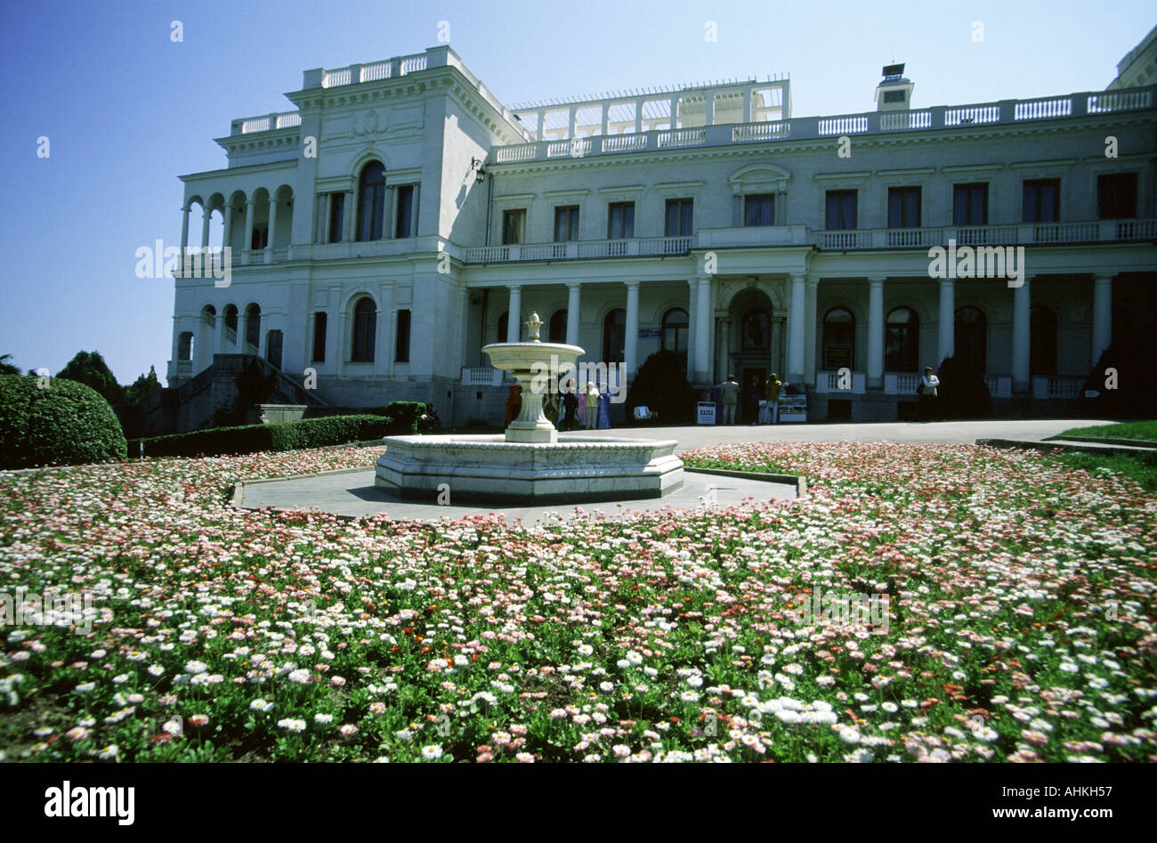 Livadia palace Yalta Crimea Ukraine Stock Photo - Alamy