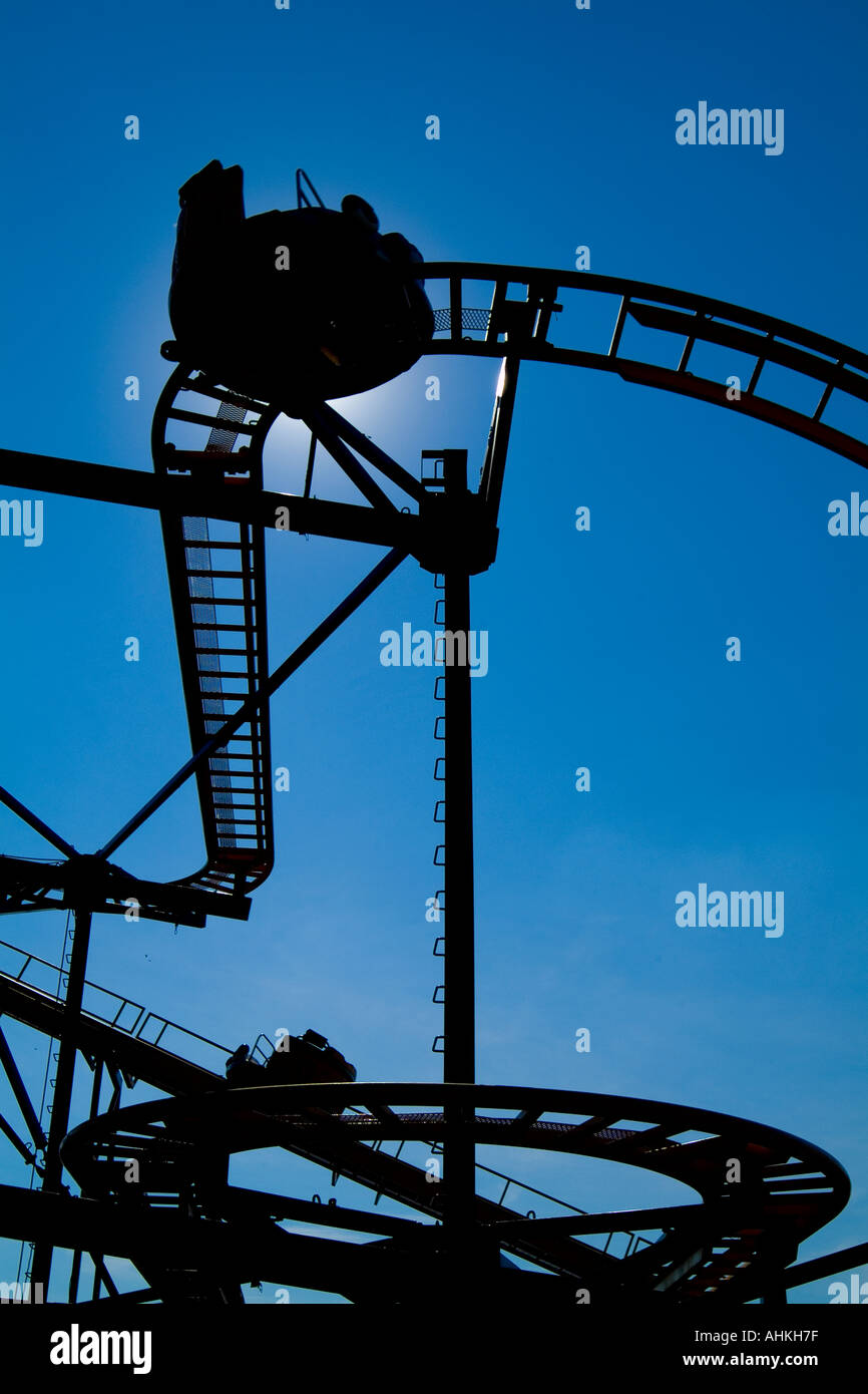 Rollercoaster sun hi-res stock photography and images - Alamy