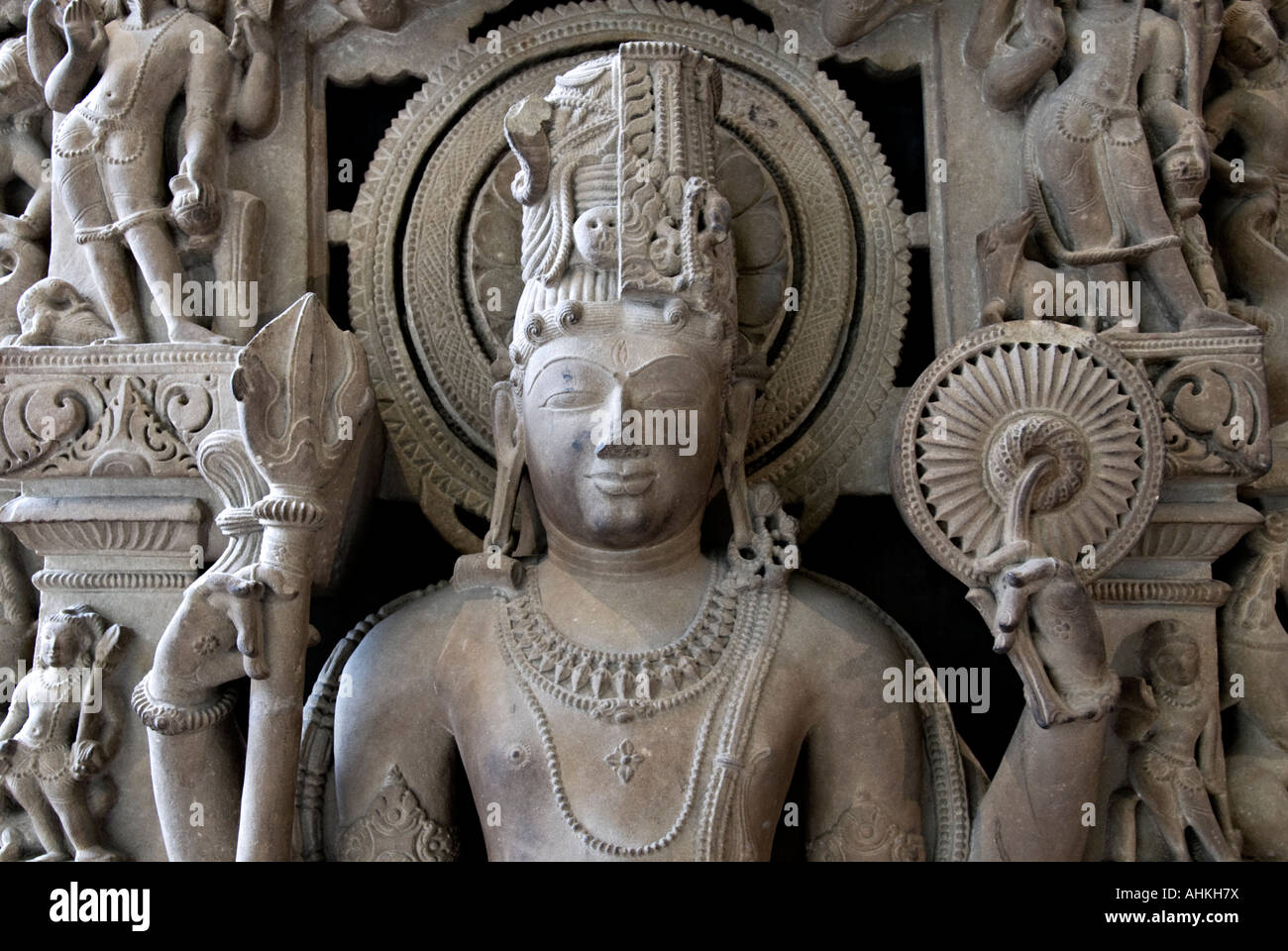 Harihara Vishnu and Shiva displayed in the British Museum Stock Photo ...