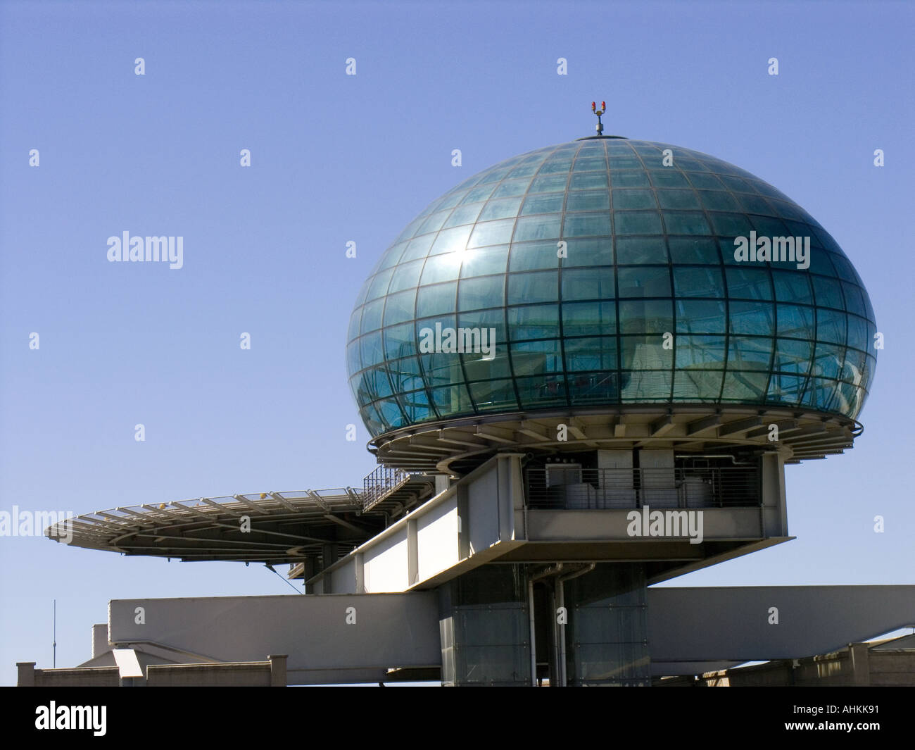 Italy Turin Renzo Piano Bolla on top of the Lingotto building Stock ...