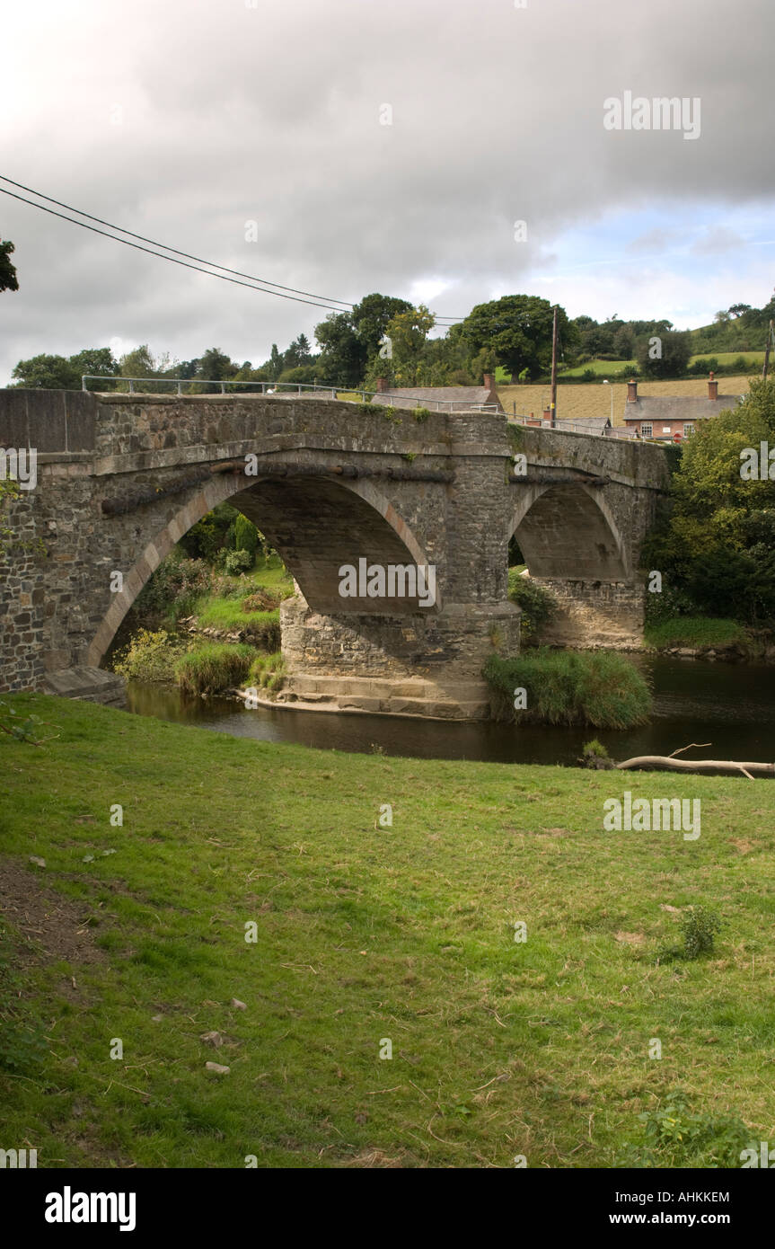 Llansantffraed ym Mechain Powys Wales (llansantffraid) - two arched ...