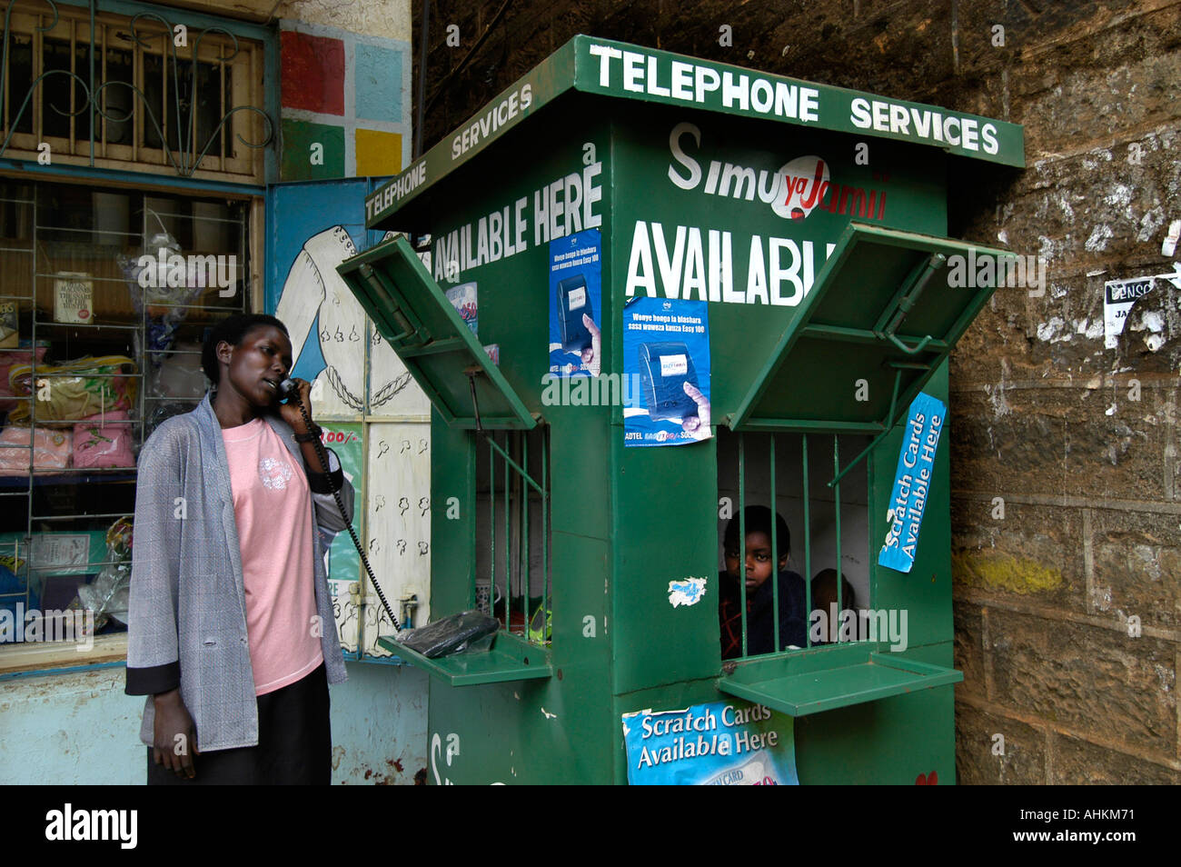 Telephone booth africa hi-res stock photography and images - Alamy
