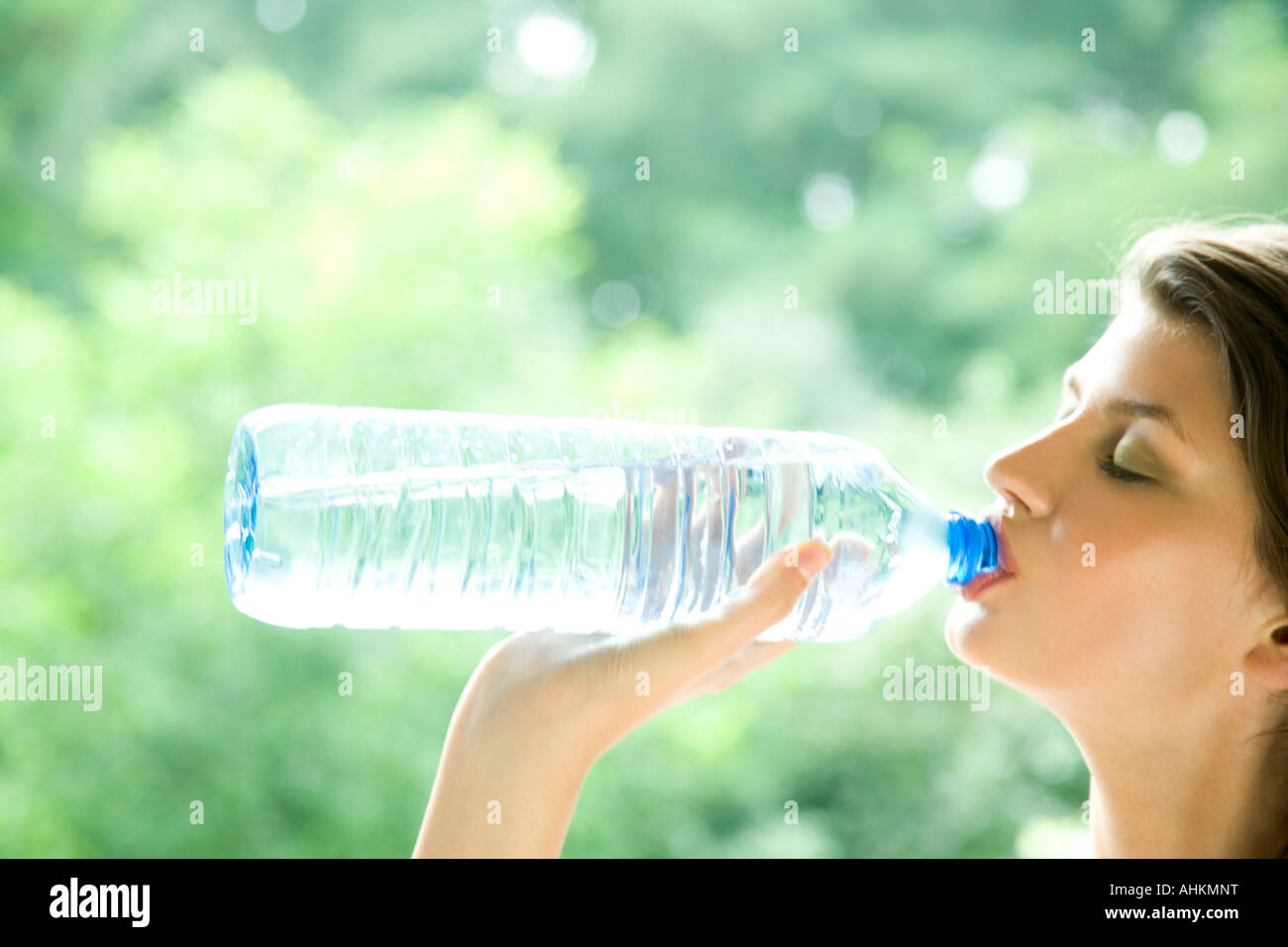 woman drinking water Stock Photo - Alamy