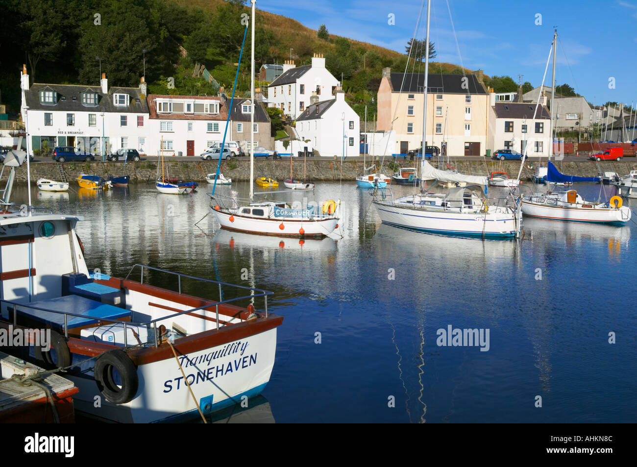 Stonehaven harbour, Aberdeenshire, Scotland Stock Photo - Alamy