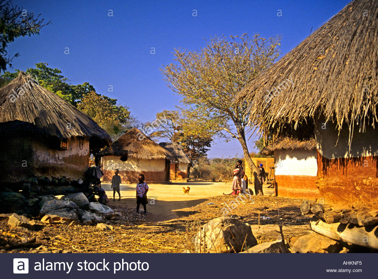Village Life Zimbabwe Africa Stock Photos & Village Life Zimbabwe ...