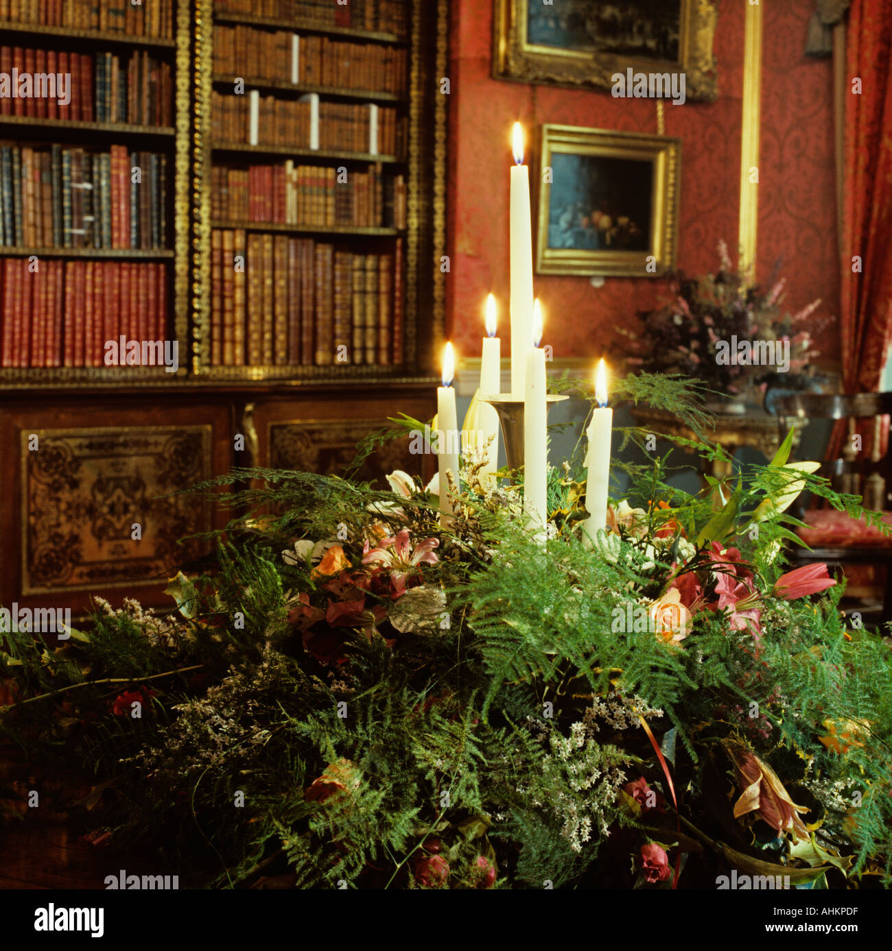 Stately home christmas hi-res stock photography and images - Alamy