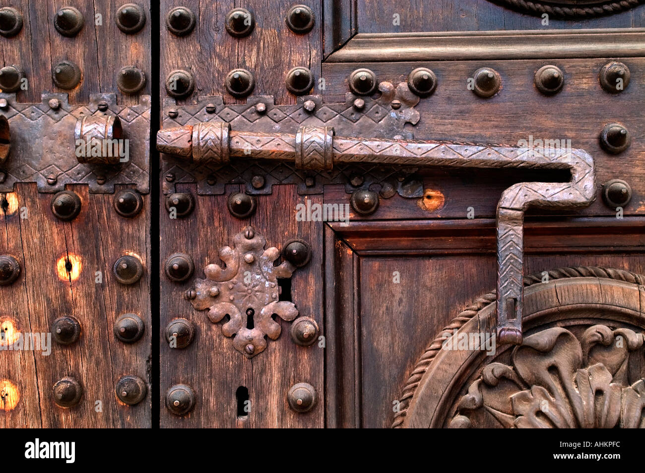 Tuscany Italy Italian House Street old Door Lock Stock Photo - Alamy