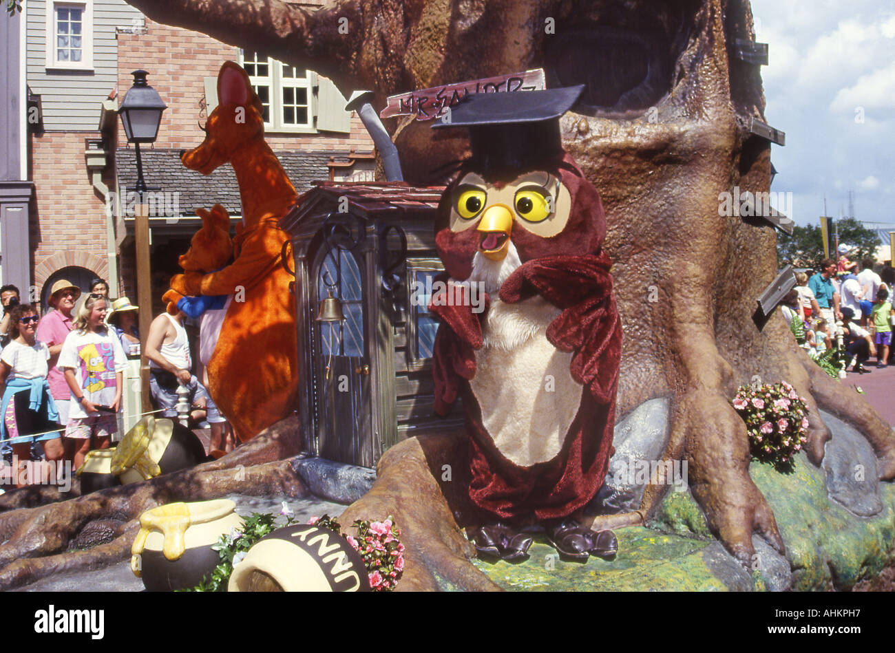 Part of the Main Street parade at the Magic Kingdom in Disney, Florida ...