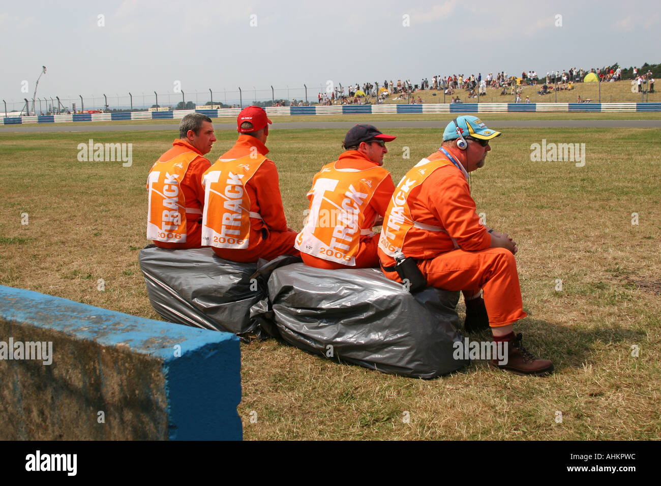 Safety marshals hi-res stock photography and images - Alamy
