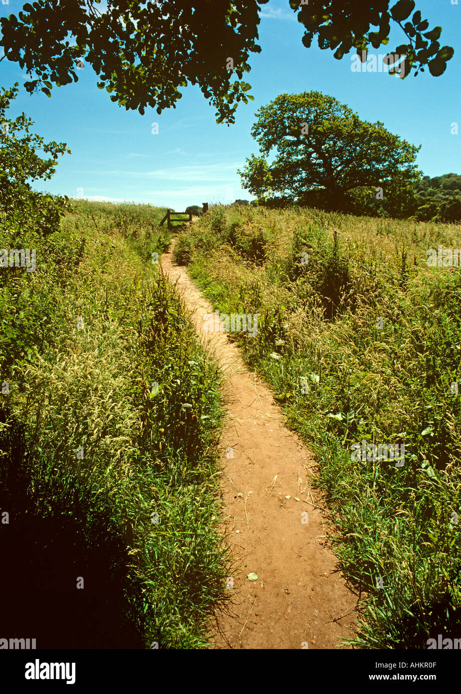 Walking hiking rambling route destination location hi-res stock ...