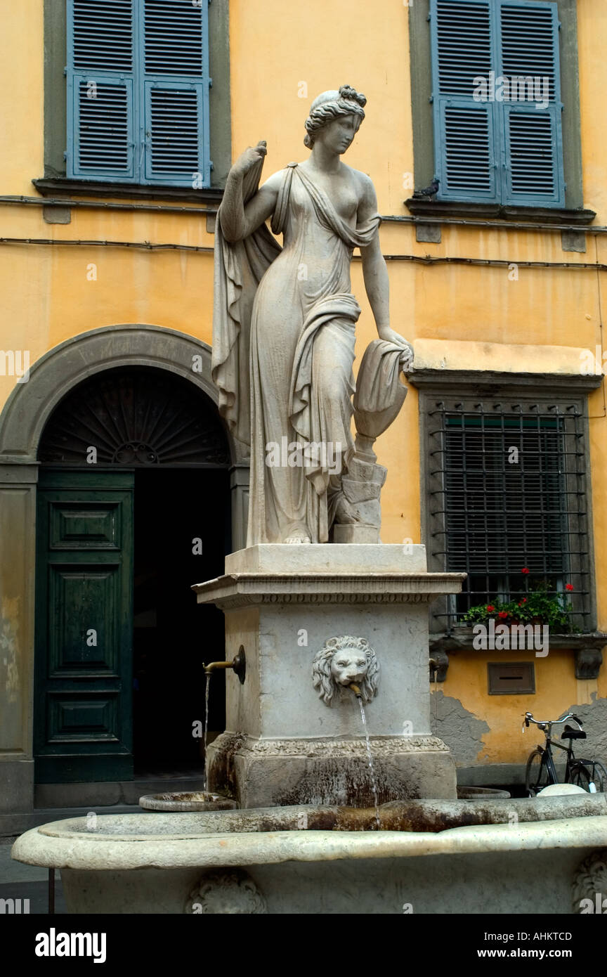 Piazza del Giglio Lucca is a city in Tuscany, northern central Italy ...