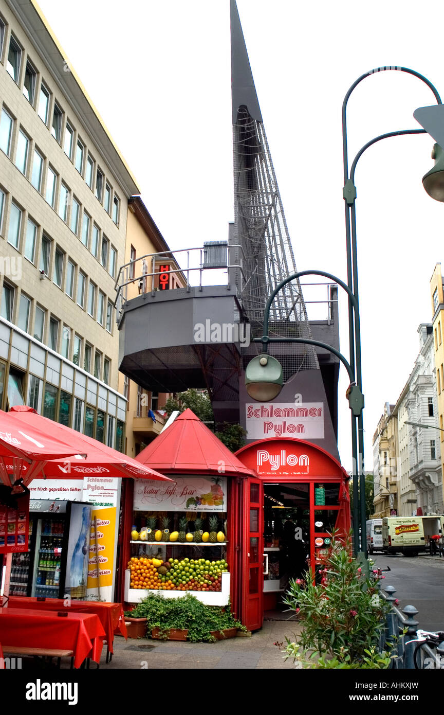 pavement restaurant cafe Kurfurstendamm Berlin Germany Stock Photo - Alamy