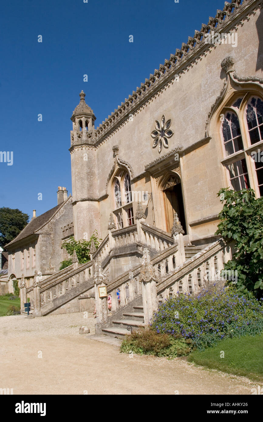 Lacock Abbey home of Henry Fox Talbot pioneer of the photographic ...