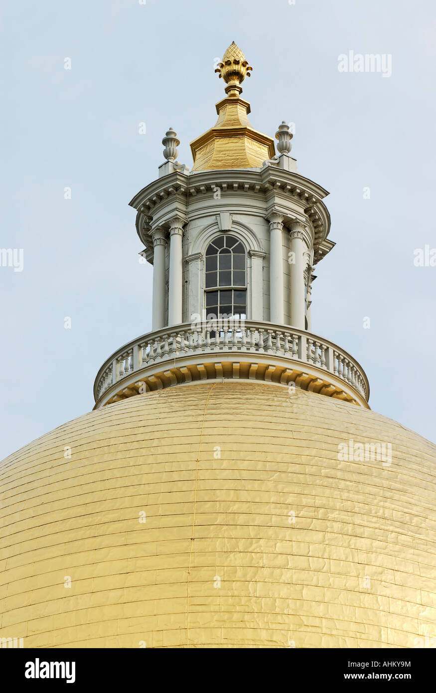 The new State House with gold leaf covered dome is part of the Freedom ...