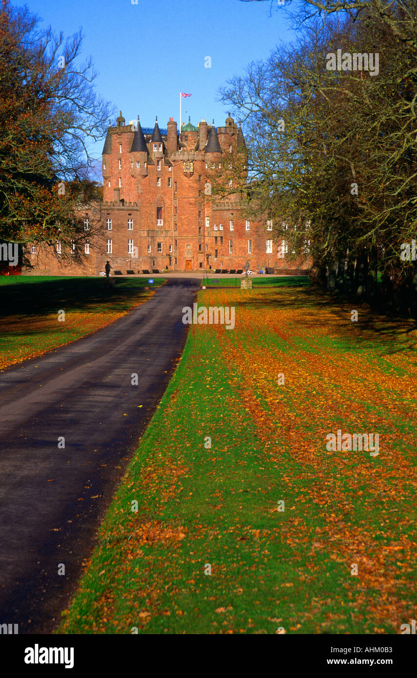 Glamis castle Angus Scotland Stock Photo - Alamy