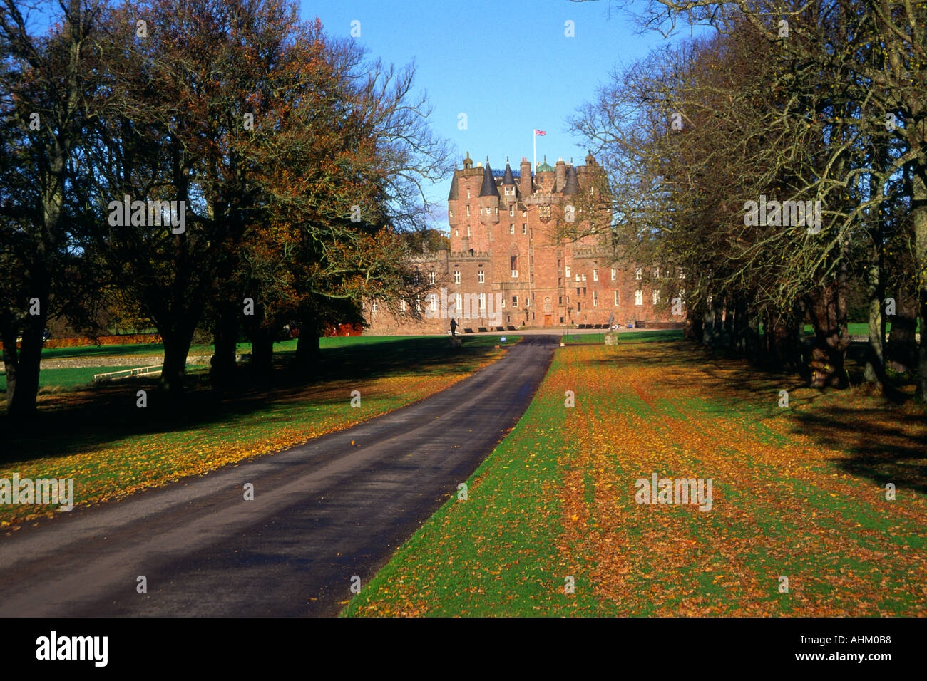 Glamis castle Angus Scotland Stock Photo - Alamy