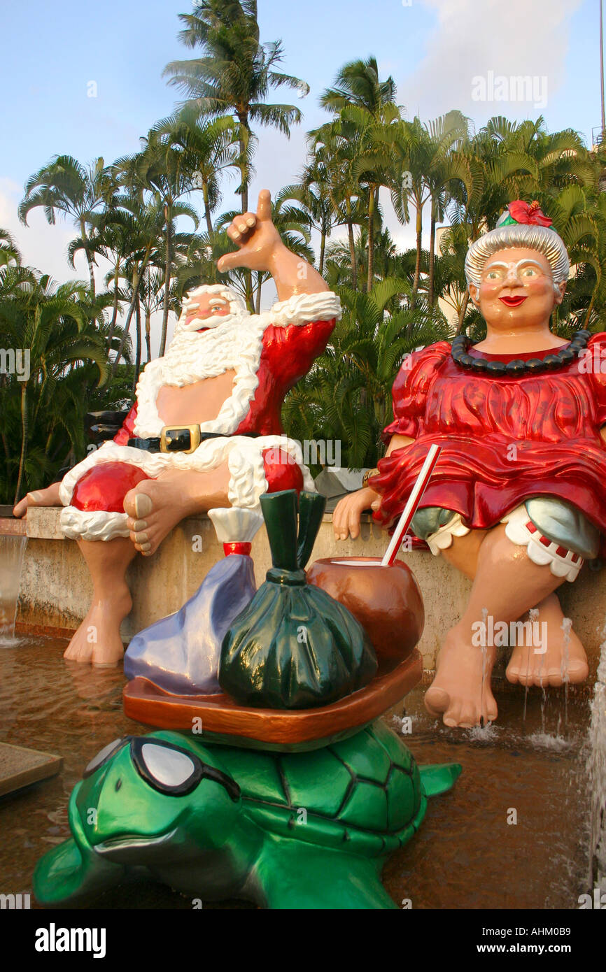 Hawaiian santa claus High Resolution Stock Photography and Images - Alamy