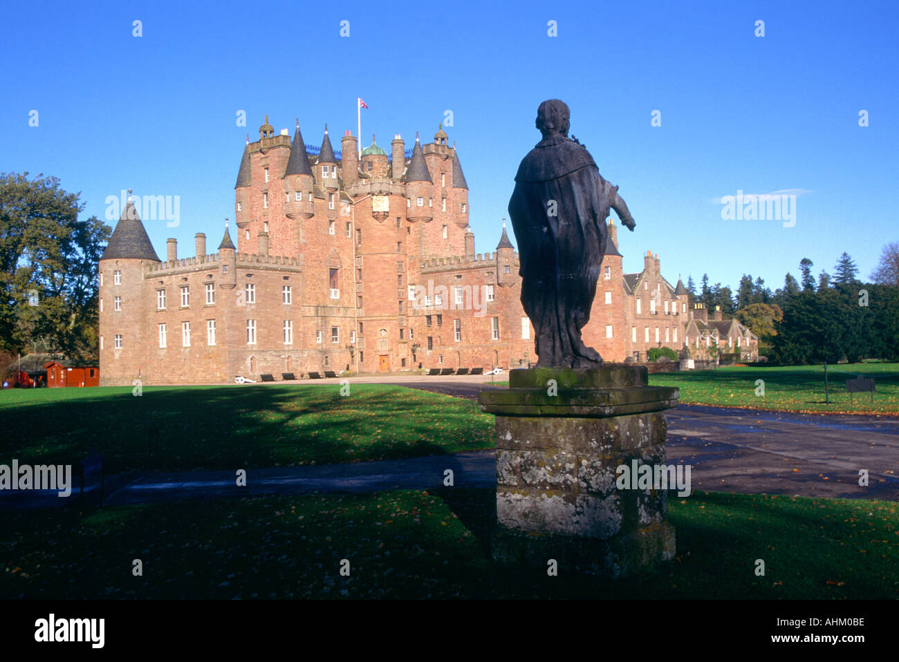 Glamis castle Angus Scotland Stock Photo - Alamy