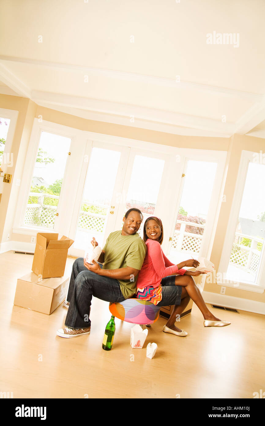 Man eating out of woman body hi-res stock photography and images - Alamy