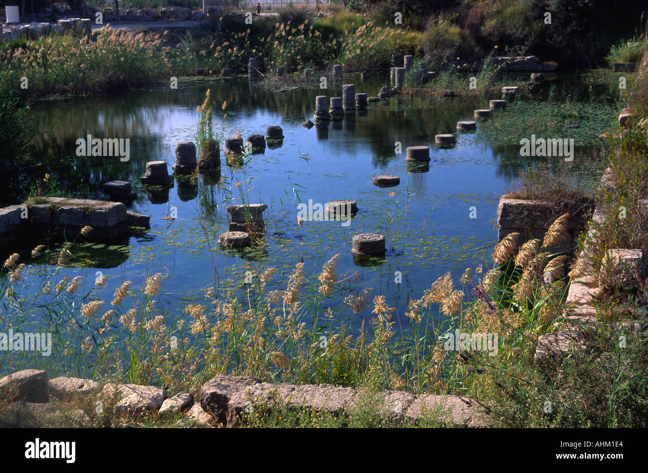Temple of Artemis Letoon Turkey Stock Photo - Alamy