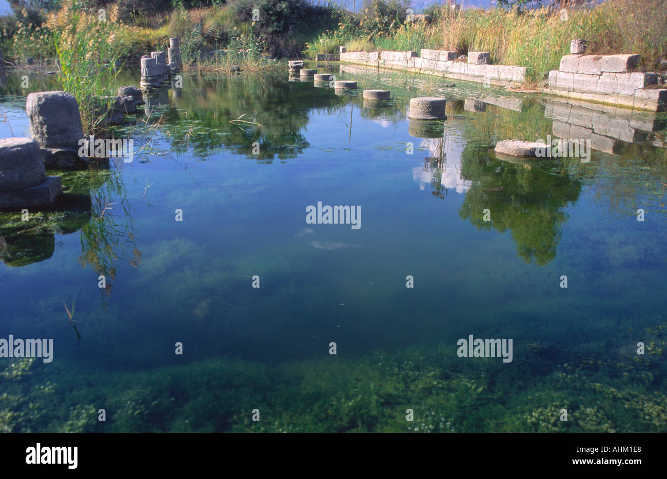 Temple of Artemis Letoon Turkey Stock Photo - Alamy