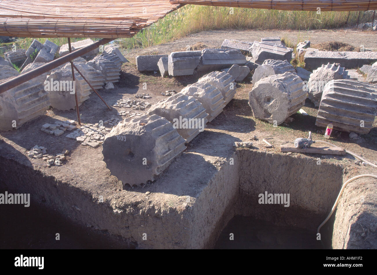 Temple of Leto Letoon Turkey Stock Photo - Alamy