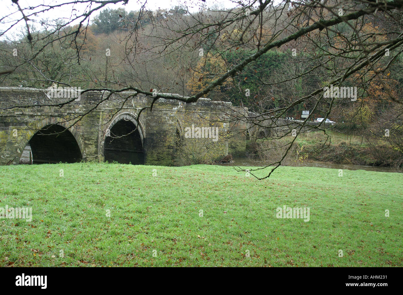 Border between devon and cornwall hi-res stock photography and images ...