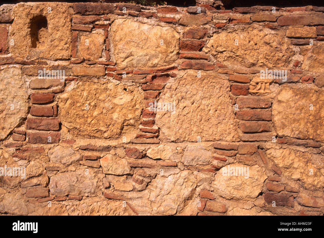 Ancient stone work on a wall Tlos Turkey Stock Photo - Alamy