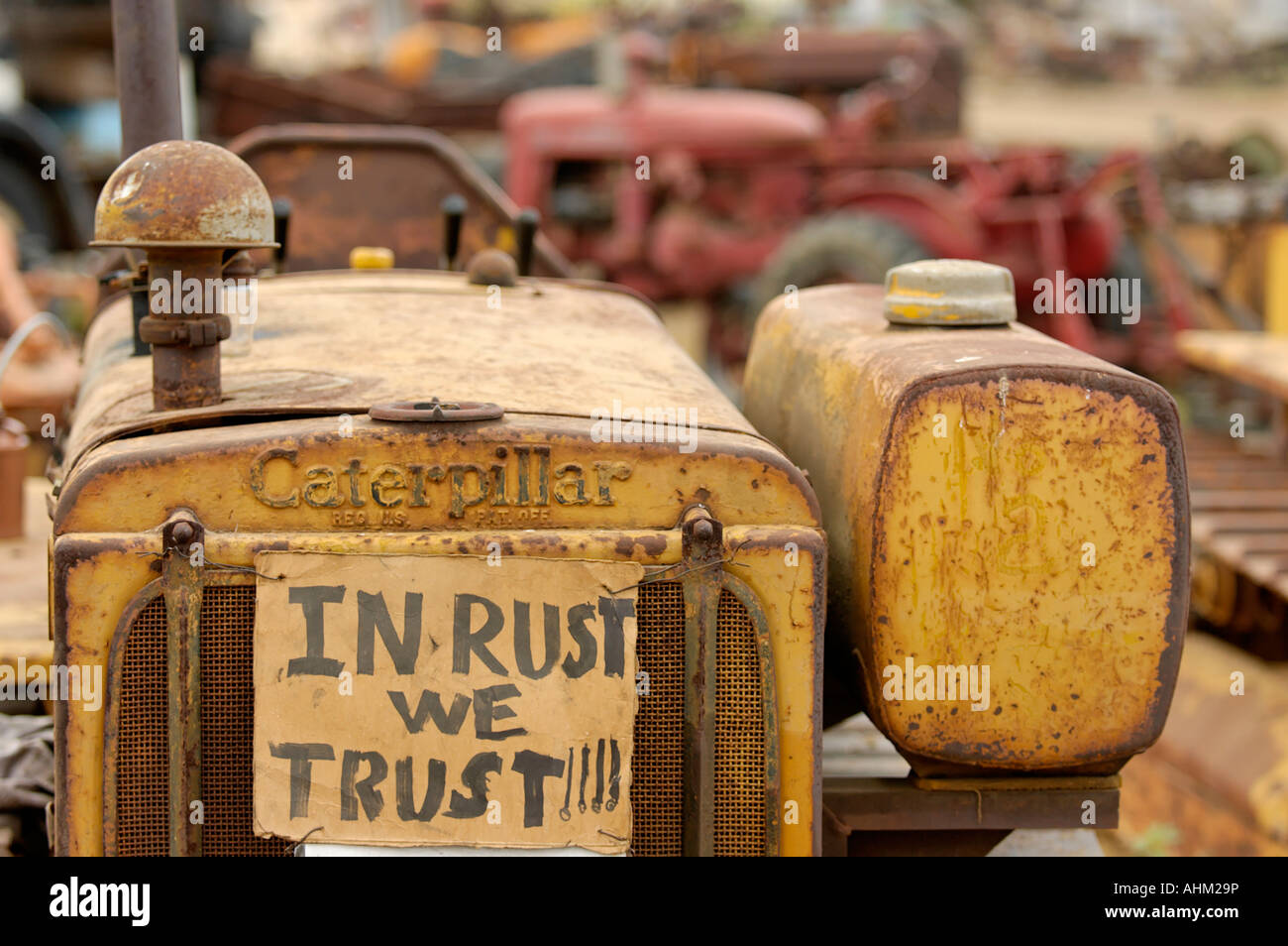 Rusting tractors hi-res stock photography and images - Alamy