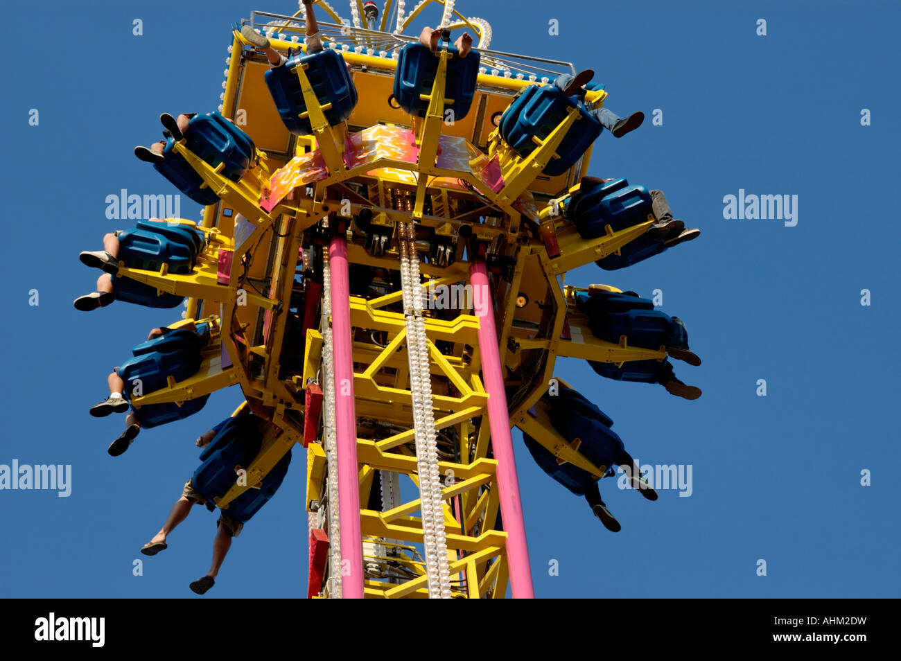 Carnival ride San Diego County Fair Del Mar California USA Stock Photo ...