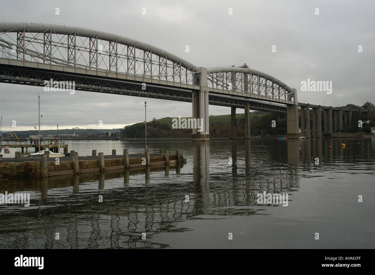 The Tamar rail bridge by Isambard Kingdom Brunel s Railway bridge ...