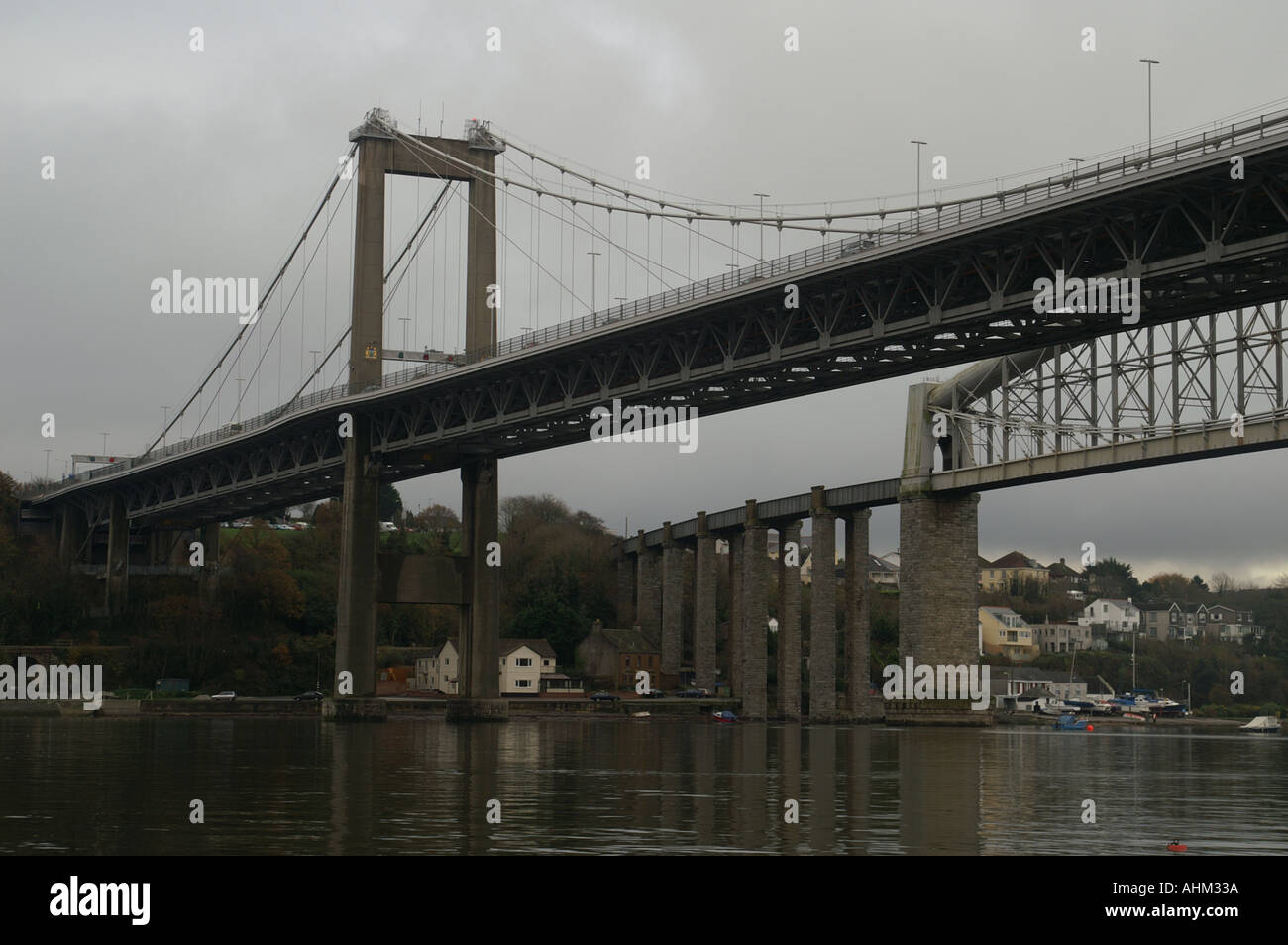The Tamar rail bridge by Isambard Kingdom Brunel s Railway bridge ...