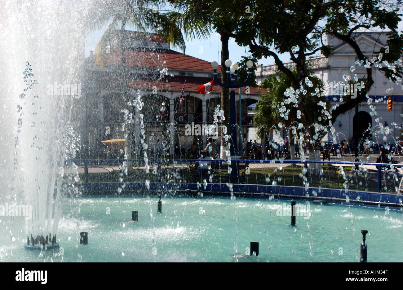the iron building belen iquitos Stock Photo - Alamy