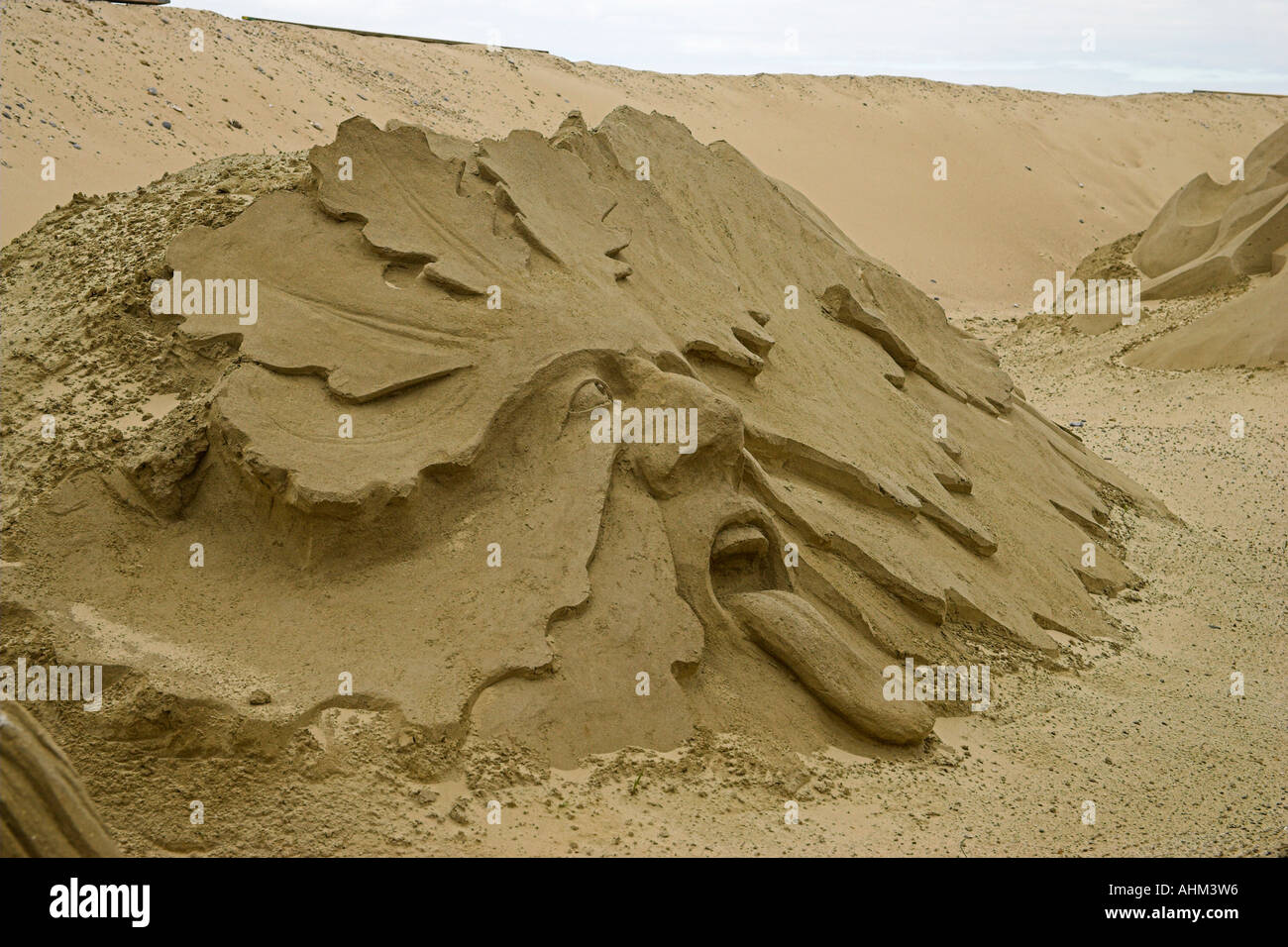 ancient Greece sand sculpture at great Yarmouth Stock Photo - Alamy