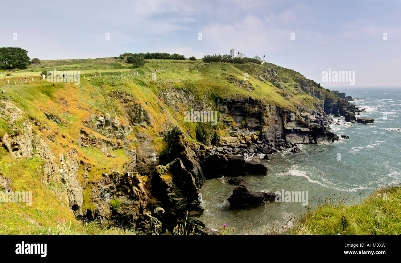the lizard point the southernmost tip of land in england cornwall uk ...