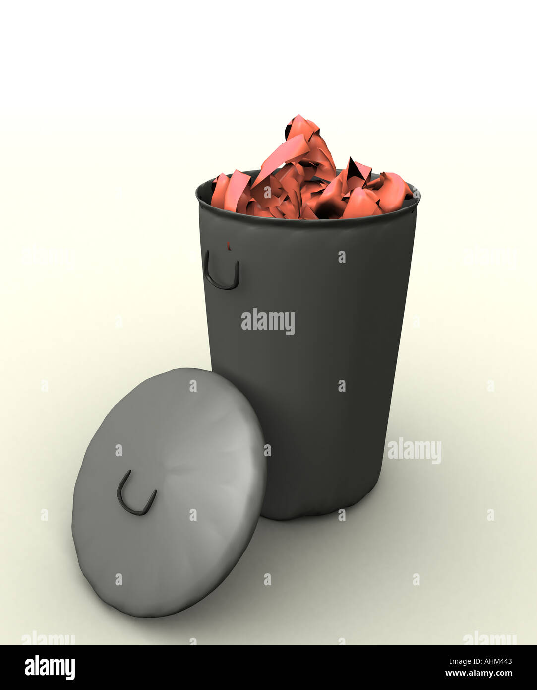Garbage thrown away not recycled hi-res stock photography and images ...