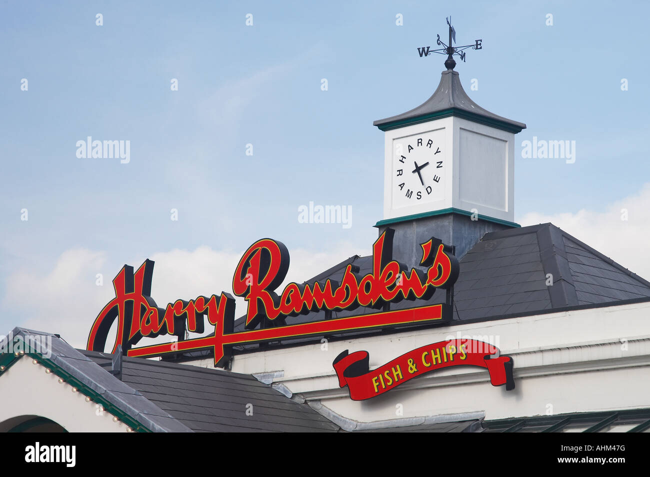 Original Harry Ramsdens fish and chip shop and restaurant, Guseley ...