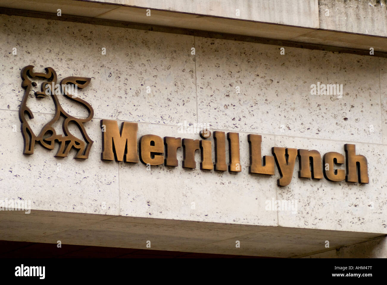 Merrill Lynch in the City Central London, England UK Stock Photo - Alamy