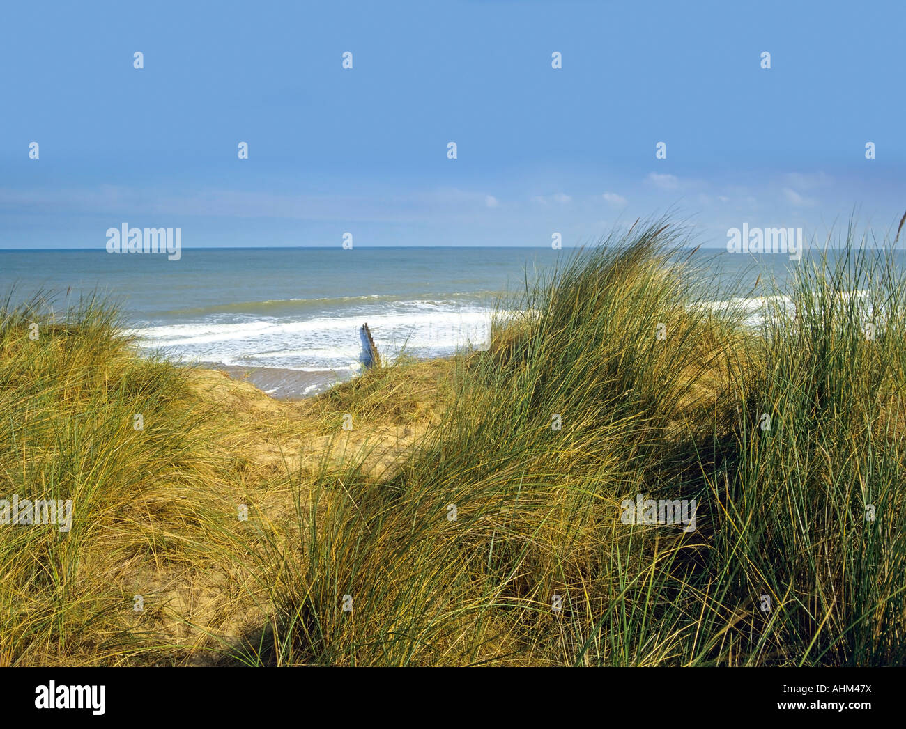norfolk coast sea palling england uk Stock Photo - Alamy