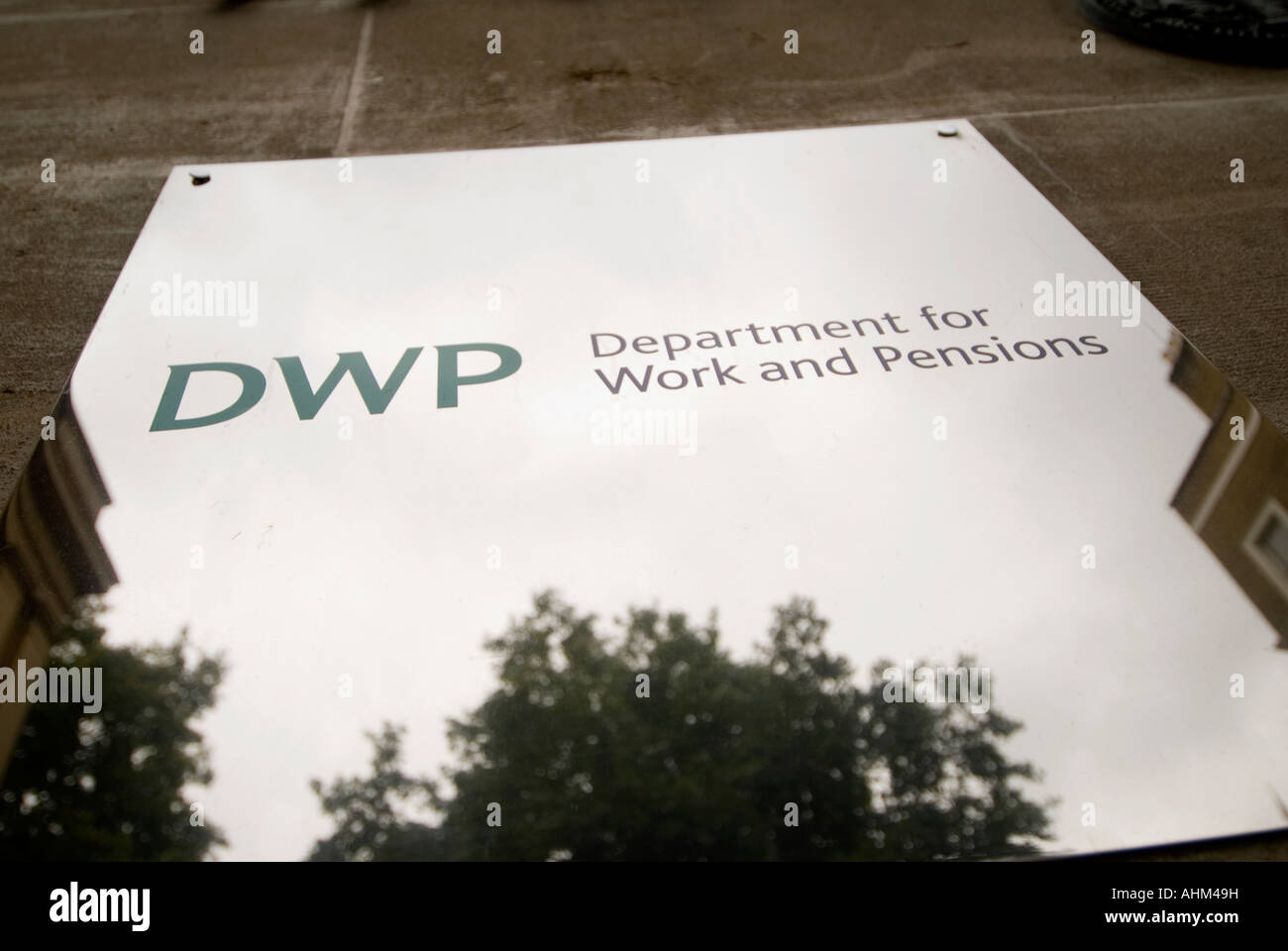 DWP Department for Work and Pensions in Whitehall central London UK ...