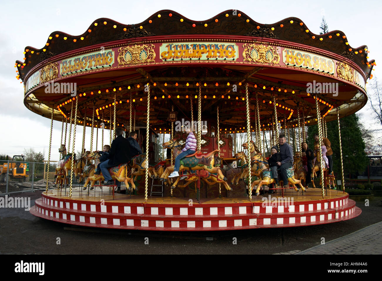 Historical fair ground rides hi-res stock photography and images - Alamy