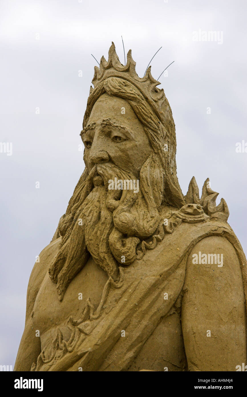 ancient Greece sand sculpture at great Yarmouth Stock Photo - Alamy