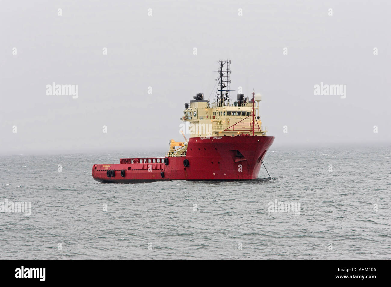 northern chaser supply vessel Stock Photo - Alamy