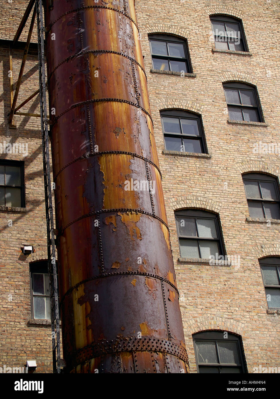 Masonry industrial chimney hi-res stock photography and images - Alamy