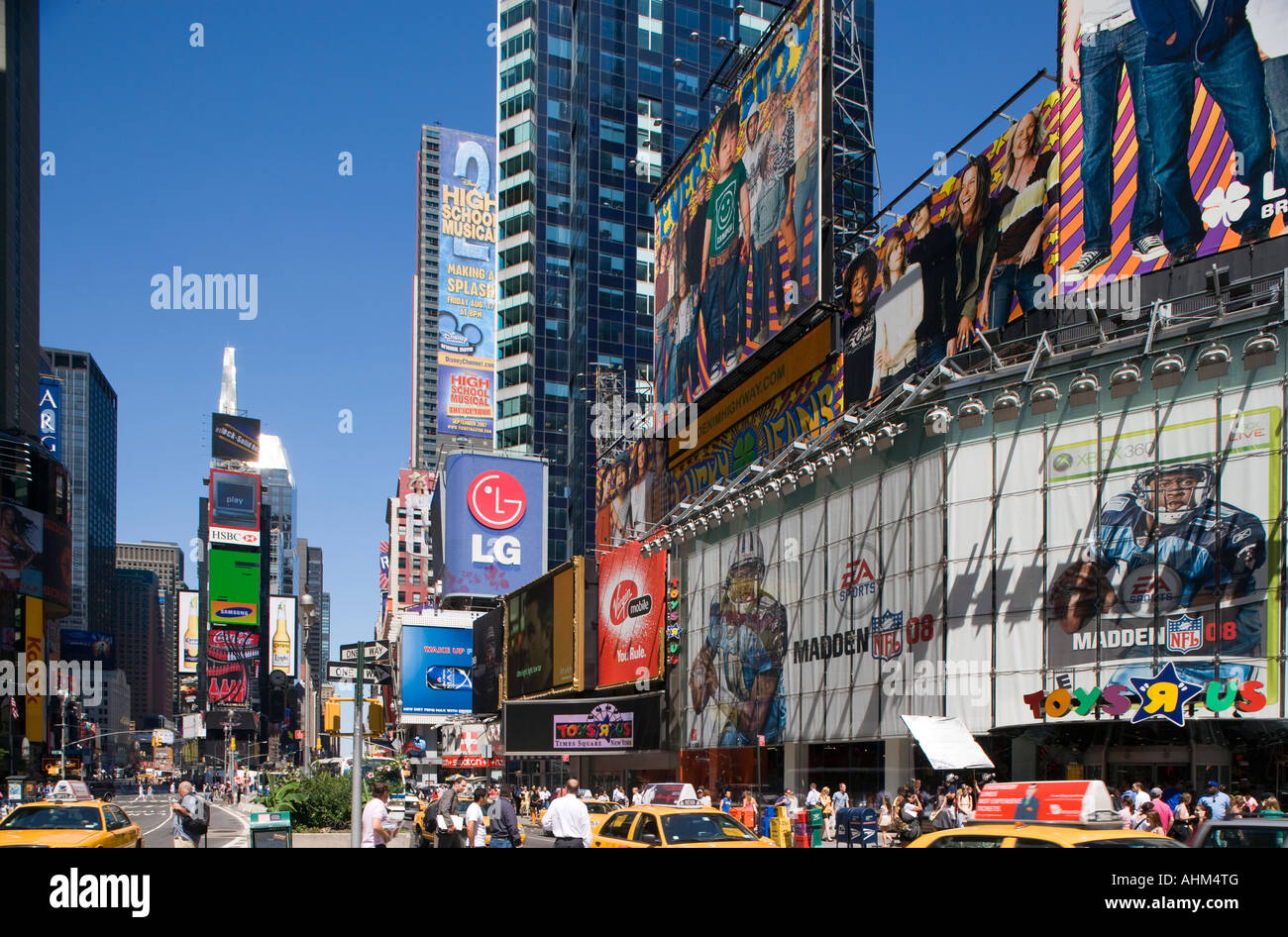 TIMES SQUARE MIDTOWN MANHATTAN NEW YORK CITY USA Stock Photo - Alamy