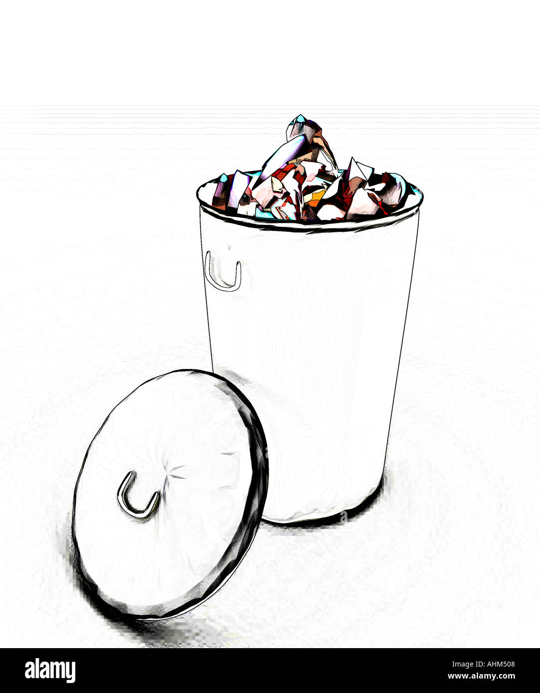 Recycled scrap Cut Out Stock Images & Pictures - Alamy