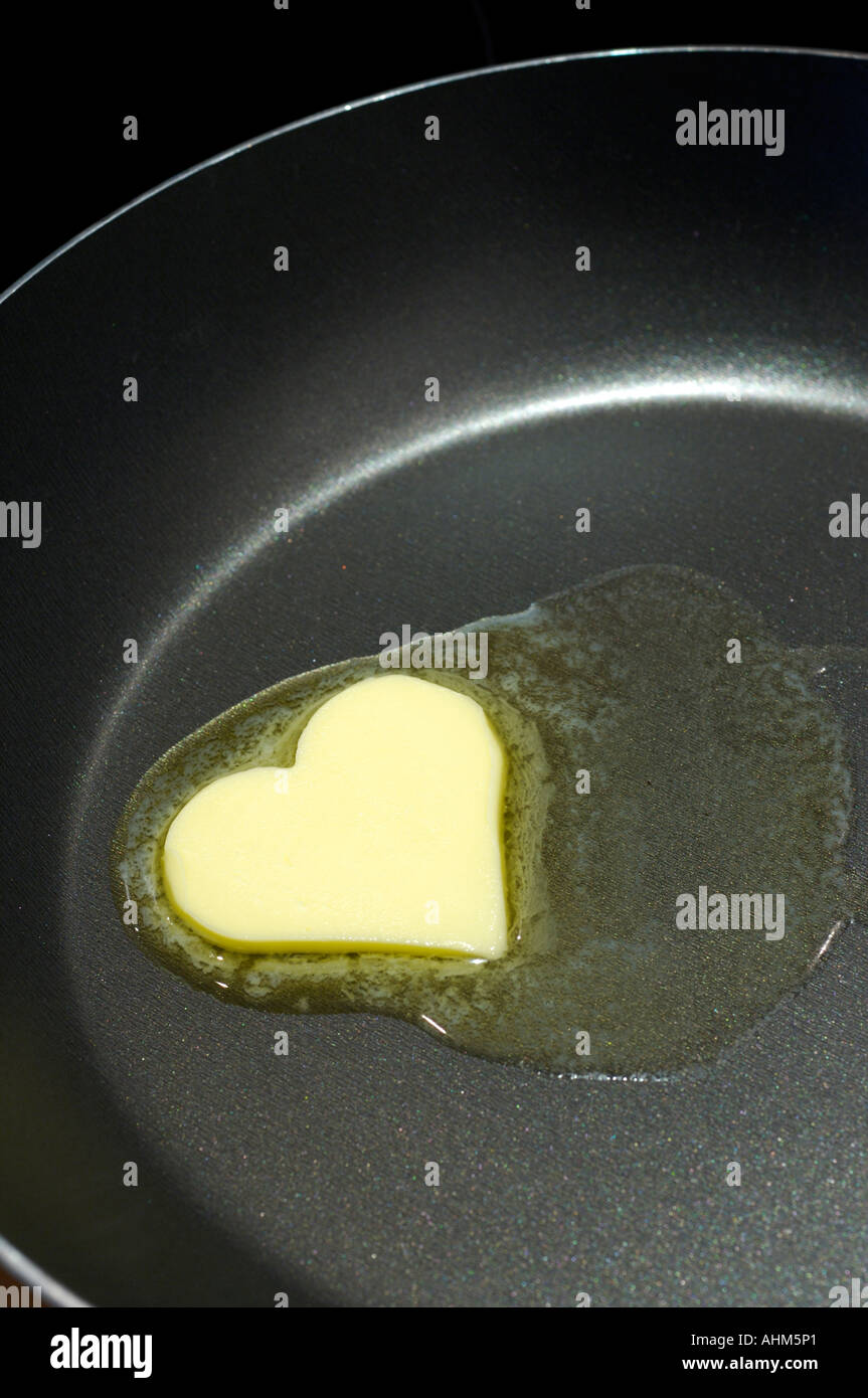 Heart melting butter hi-res stock photography and images - Alamy